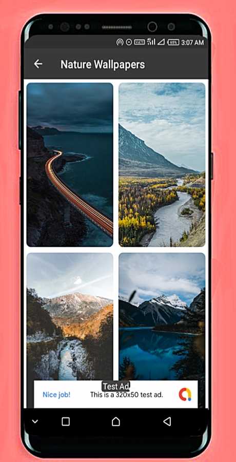 Dynamic Wallpapers Android App With Firebase Back-end by Akshay2662